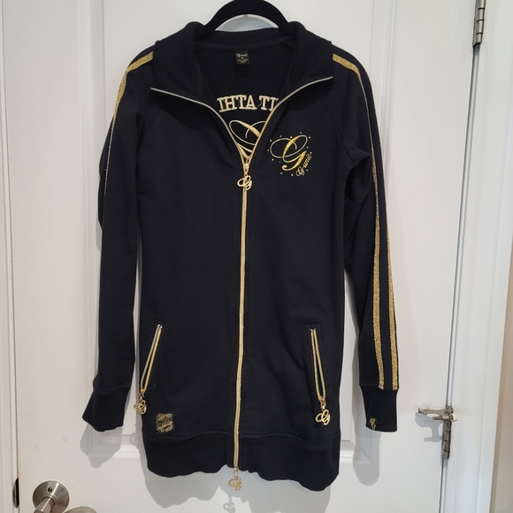 G-Unit | Jackets & Coats | G Unit Fly Black And Gold Zip Up Jacket With ...